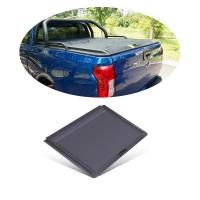 China Aluminum Folding Pickup Bed Cover for Toyota Tacoma 63kg Capacity Black Powder Coated for sale