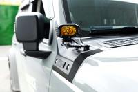 China Efficiently-Designed Mounting Brackets for Jeep Tank 300 A-Pillar Lights Modified PC ABS for sale