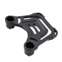 China Aluminum Alloy A Pillar Light Brackets for Jeep Wrangler JL 134x107x25mm for sale