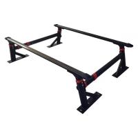 China Adjustable Height Truck Bed Rack for Jeep Gladiator JT OverHaul HD Overland Camping 600lb Capacity for sale