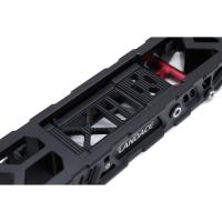China 4x4 Off Road Aluminium Side Door Steps Foot Pedal for Jeep Wrangler JL 380x140mm Hard Anodizing for sale