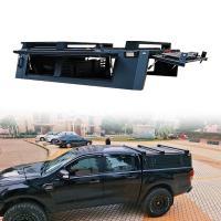 China Custom Aluminum Alloy Bed Hardtop Canopy for 2023 Ford Ranger 4x4 Pickup Truck 85kg for sale