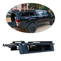 China Custom Aluminum Alloy Bed Hardtop Canopy for 2023 Ford Ranger 4x4 Pickup Truck 85kg for sale