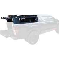 China Custom Aluminum Alloy Bed Hardtop Canopy for 2023 Ford Ranger 4x4 Pickup Truck 85kg for sale