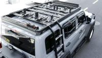 China SUS304 Aluminum Alloy Off Road Side Step Ladder for Tank 300 400 500 Loading 200-300kg for sale