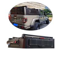 China Adjustable Black Powder Coated Truck Bed Rack for Jeep Gladiator 1336mm Length for sale