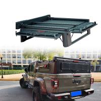 China Adjustable Black Powder Coated Truck Bed Rack for Jeep Gladiator 1336mm Length for sale