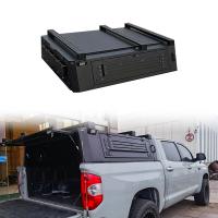 China Aluminum Alloy Hardtop Canopy Locking Truck Bed Rack for Toyota Tundra 2023 85kg for sale