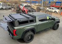 China Waterproof Aluminum Alloy Truck Bed Rack System for Toyota Tundra 2018+ 85kg for sale