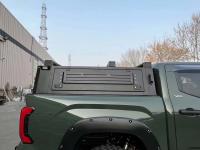 China Universal Pickup Truck Bed Rack 180x180x70mm Black Aluminum Alloy for Toyota Tundra for sale