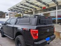 China Custom Aluminum Retractable Tonneau Cover for Ford F150 Raptor 2018 Black 171x38.5cm for sale