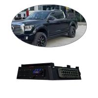 China 80kg Black Aluminum Alloy Pickup Truck Bed Rack Universal for GWM POER Toyota Tacoma Hilux for sale