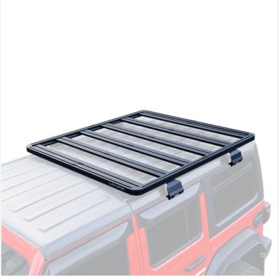 China Custom Logo Aluminum Roof Rack 1500x1425mm for Jeep Wrangler WK for sale