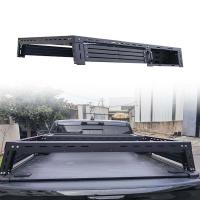 China Universal Aluminum Alloy Pickup Truck Bed Rack Adjustable Width 1400-1700mm Height 400-520mm for sale