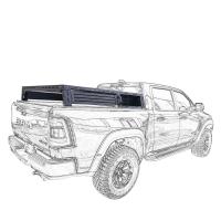 China Universal Aluminum Alloy Pickup Truck Bed Rack Adjustable Width 1400-1700mm Height 400-520mm for sale