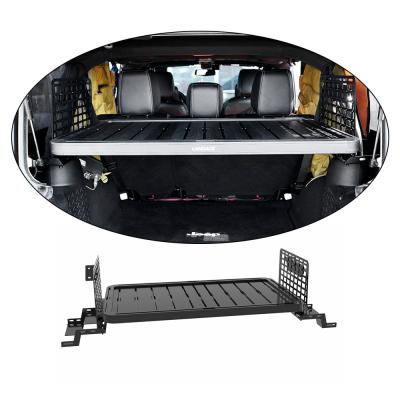 China Jeep Wrangler JL JK Tank 300 Trunk Storage Shelf 15.7kg Aluminum Alloy Coating for sale