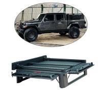 China Aluminum Alloy Hardtop Canopy Truck Bed Rack System for Jeep Gladiator 84kg for sale