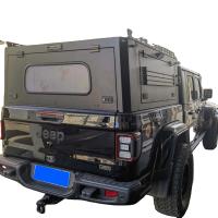 China Aluminum Alloy High Bed Canopy for Jeep Gladiator 170x164x85mm Pickup Truck Bed Cover for sale