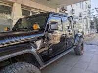 China Aluminum Alloy High Bed Canopy for Jeep Gladiator 170x164x85mm Pickup Truck Bed Cover for sale
