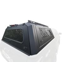China Universal Pickup Truck Bed Rack Adjustable 1336mm Length Black Powder Coated Aluminum Alloy for sale