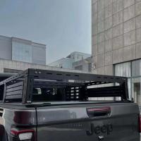 China Aluminum Alloy Pickup Truck Bed Hardtop Topper Canopy Adjustable 1400-1700mm Width for Jeep Gladiator NP300 for sale
