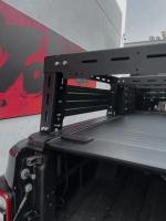 China Aluminum Alloy Pickup Truck Bed Hardtop Topper Canopy Adjustable 1400-1700mm Width for Jeep Gladiator NP300 for sale