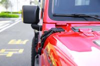 China Aluminum Alloy LED Driving Light Bracket for Jeep Wrangler JL 2018 2pcs Set 236mm CNC Hard Anodized for sale
