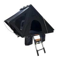 China Universal Triangle Clamshell Hard Shell Car Roof Top Tent Dark Gray 210x143x163cm for sale