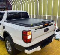 China Ford F150 Hard Retractable Pickup Truck Bed Tonneau Cover Roller Shutter 300kg Load Capacity for sale