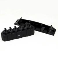 China Universal Year Universal BLACK 6 Gang LED Car Control Switch Panel Electronic Relay System for sale