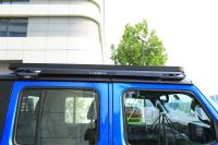China 200kg Capacity Aluminum Roof Rack Basket for Jeep Wrangler JT 1500x1425mm for sale