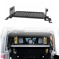 China Qingdao Landace Aluminum Alloy Trunk Storage Shelf for Jeep Wrangler JK JL 1901mm Black for sale