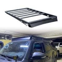 China Toyota 4Runner Roof Rack AL6063 SS304 2265x1250mm 33kg Black Powder Coating for sale