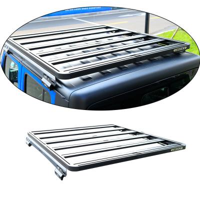 China Powder Coating Roof Rack Basket for Jeep Wrangler Gladiator JT 1500x1425mm 25kg for sale