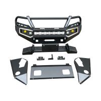 China Steel Guard Bull Bar Front Bumper for Mitsubishi Triton 3-5mm Cold Rolled Steel Black Powder Coated for sale