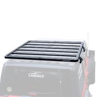 China Aluminum Alloy Roof Rack for Jeep Gladiator JT 4x4 600LBS Capacity Black Silver for sale