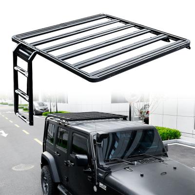 China Aluminum Alloy Roof Rack System for Toyota Land Cruiser LC79 Hilux Jeep Wrangler JK JL 4x4 Off-Road for sale