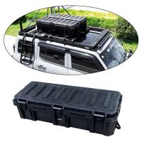 China Universal Car Roof Rack Heavy Duty Luggage Storage Tool Box 1200x470x325mm 110L for sale