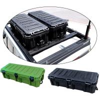 China Universal Car Roof Rack Heavy Duty Luggage Storage Tool Box 1200x470x325mm 110L for sale