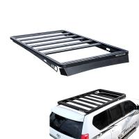 China Low Profile Flat Platform Rain Gutter Mount Car Roof Racks for Toyota 2110x1195x55mm for sale