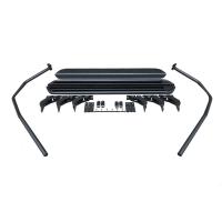 China Custom Steel Front Bumper for Toyota Hilux Australian Base 188x85x59mm Black Powder Coated for sale