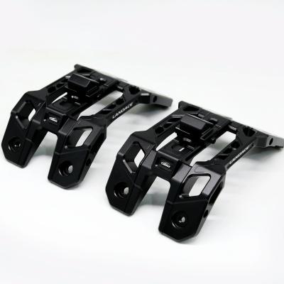 China Aluminum Alloy A-Pillar LED Driving Light Bracket for Jeep Wrangler JL 236x133x78mm for sale