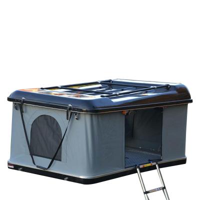 China Aluminum Hard Shell Roof Top Tent 210x143cm Waterproof 3000mm for 4x4 Camping for sale