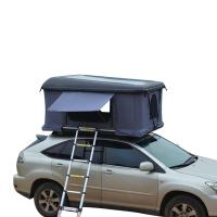 China Aluminum Hard Shell Roof Top Tent 210x143cm Waterproof 3000mm for 4x4 Camping for sale