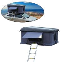 China Aluminum Hard Shell Roof Top Tent 210x143cm Waterproof 3000mm for 4x4 Camping for sale