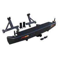 China Volkswagen Amarok Front and Rear Steel Bumper 3-5mm Thick Black Powder Coated for sale