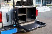 China Off-Road Tailgate Storage Box 700x450x317mm Powder Coated Black for Wrangler JL JK Tank 300 BJ40 for sale