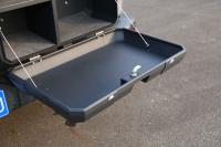 China Off-Road Tailgate Storage Box 700x450x317mm Powder Coated Black for Wrangler JL JK Tank 300 BJ40 for sale