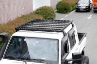 China 23.5kg Aluminum Alloy Low Profile Roof Rack for Toyota Land Cruiser LC79 1400x1320mm for sale