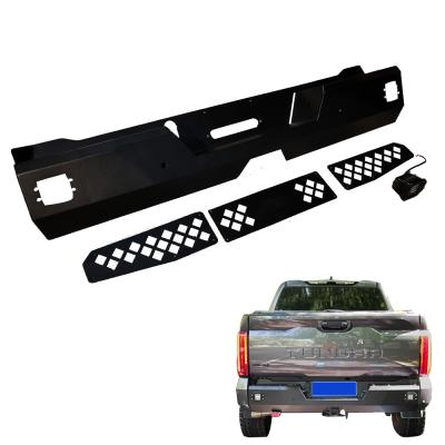 China Cold Rolled Steel Front Bumper for Toyota LC79 3-5mm Thickness Black Powder Coated for sale